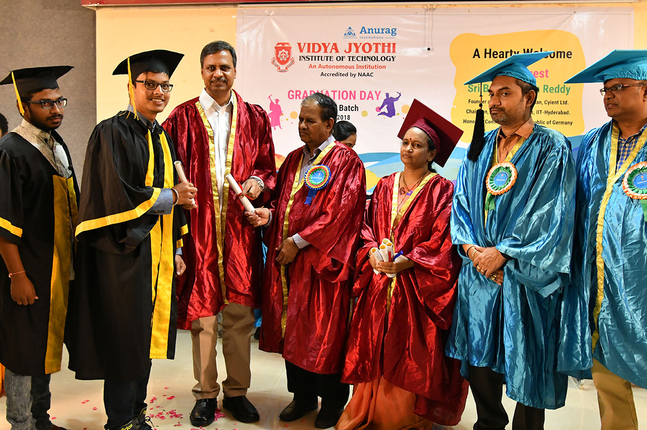 Graduation Day 2018 - Vidya Jyothi Institute of Technology