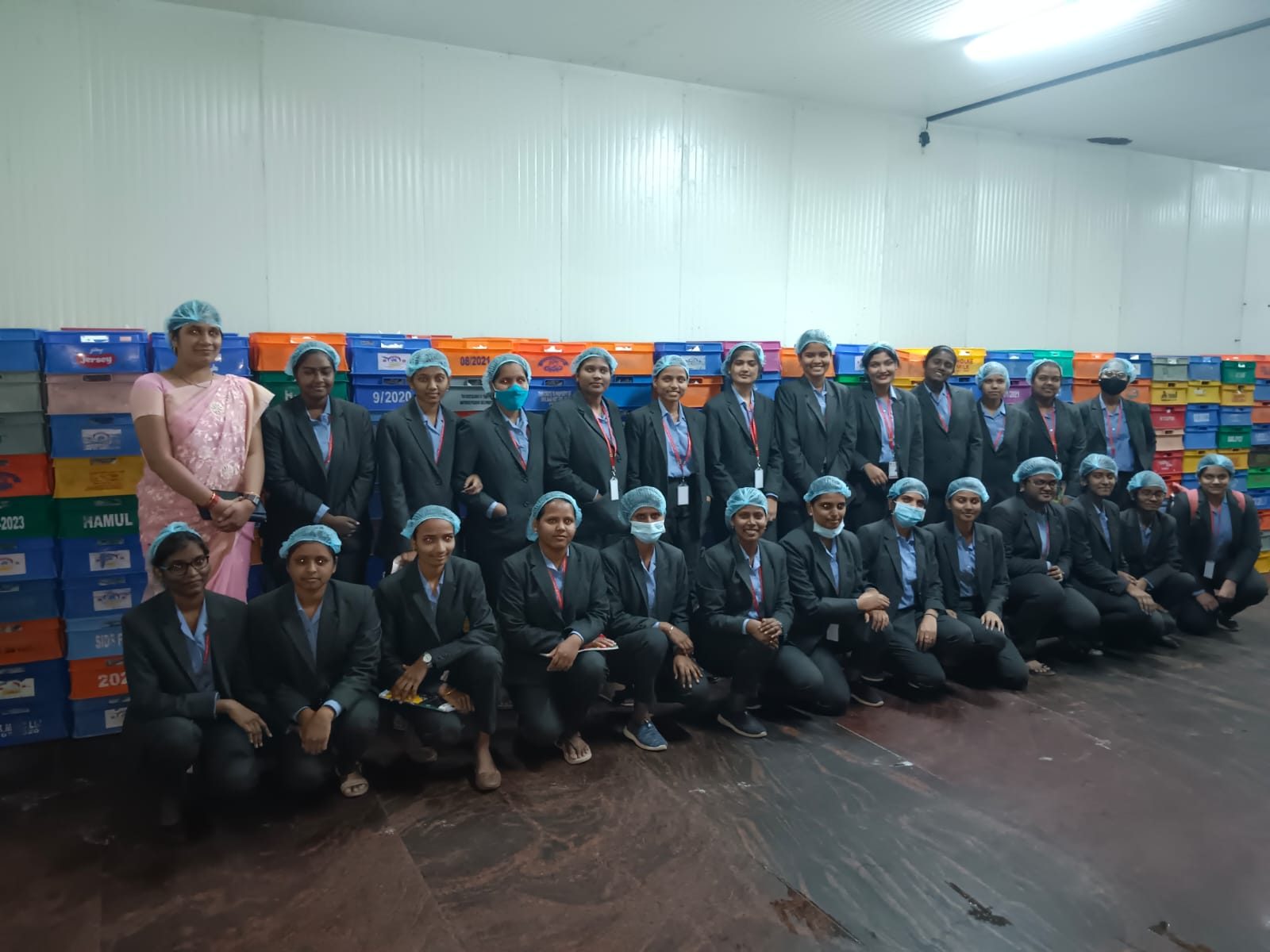 Industrial Visit to Masqati Dairy farm - Vidya Jyothi Institute of ...