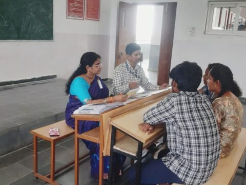 Parent-Teacher Meeting Conducted for First-Year Students by H&S ...